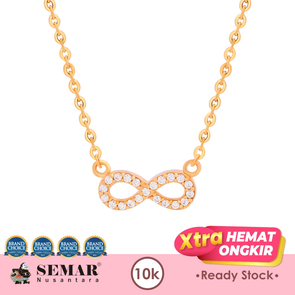 Jual Kalung Emas Kylea Infinity Gold 10K Semar Nusantara | Shopee Indonesia