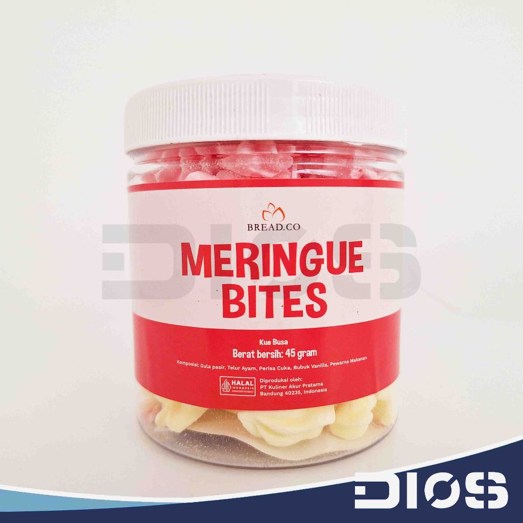 Jual BREADCO Kue Busa Meringue Bites 45 gram Manis Halal Bandung ...