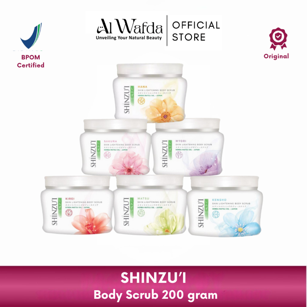 Jual SHINZUI BODY SCRUB / SKIN LIGHTENING BODY SCRUB / LULUR SHINZUI ...