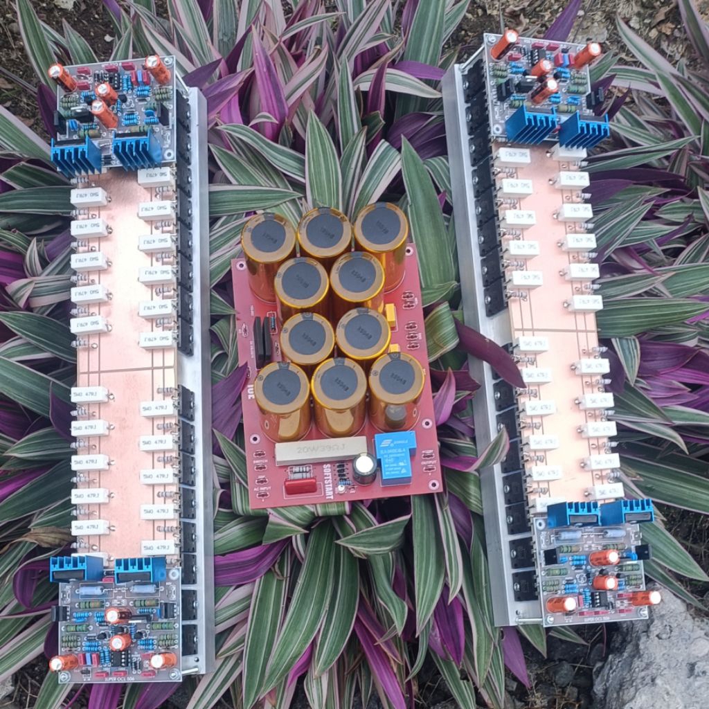 Jual paket komplit 16 set stereo x2 tef dan non tef kualitas bagus PCB ...