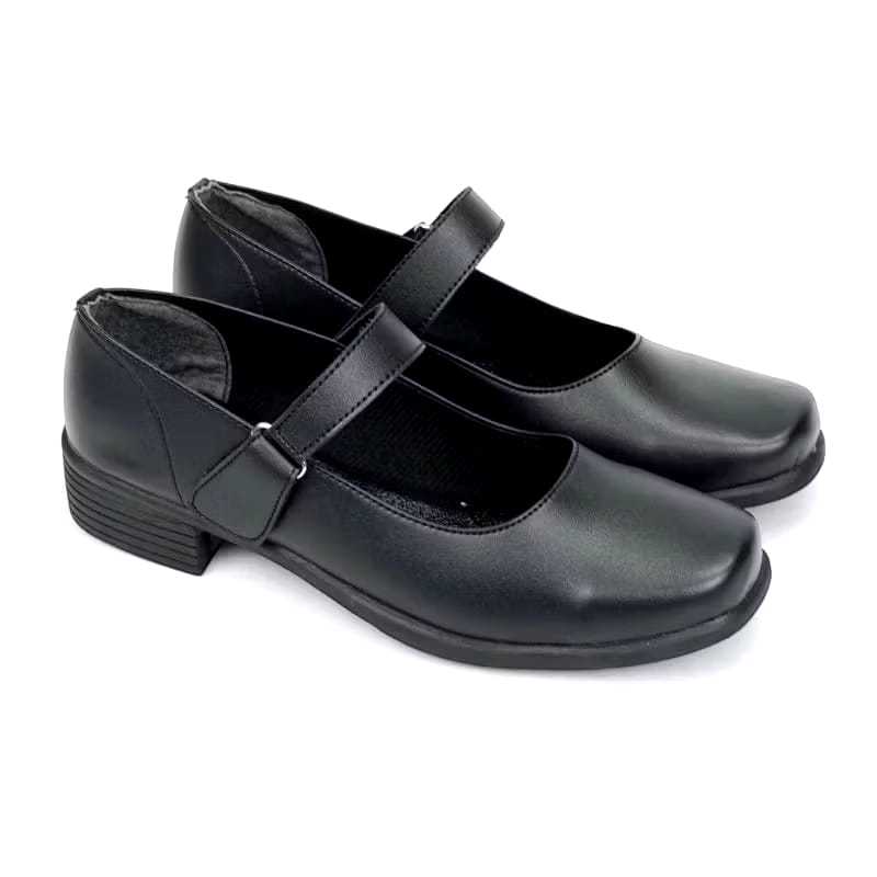 Jual SEPATU PASKIB WANITA - SEPATU PANTOFEL - WANITA PANTOPEL HITAM ...