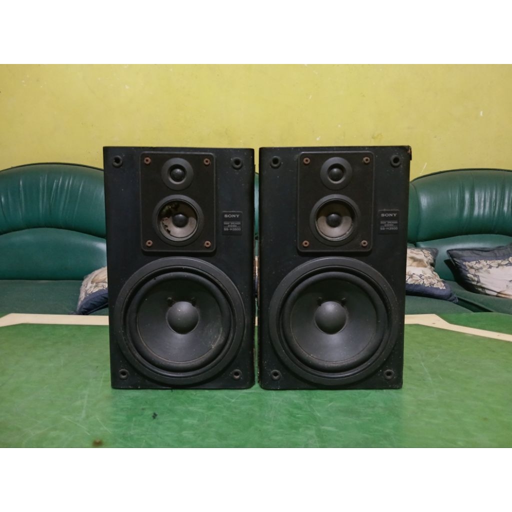 Jual Sepasang Speaker Bookshelf SONY SS-H3500 | Shopee Indonesia