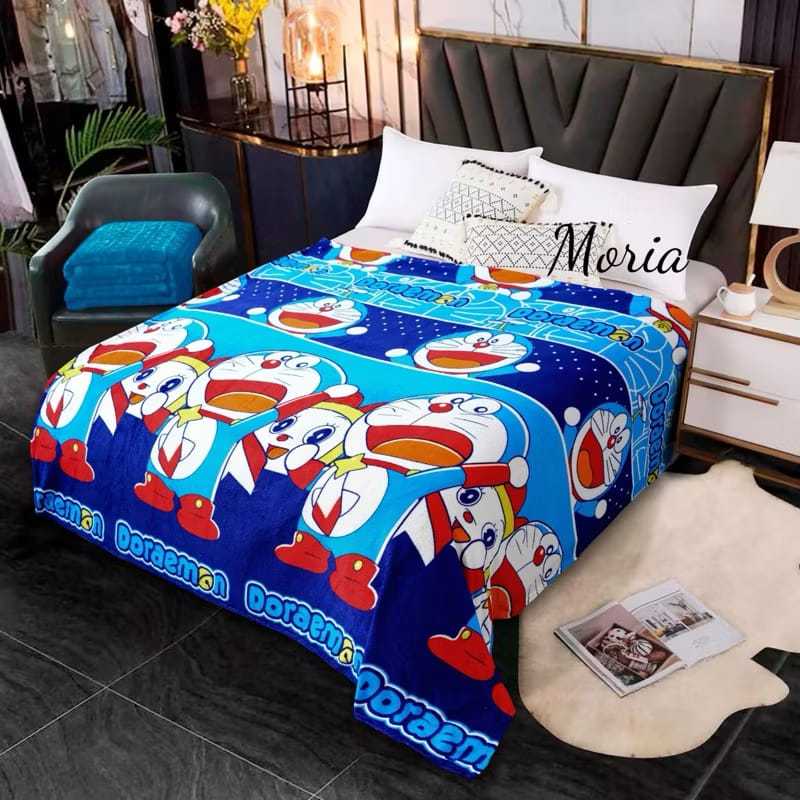 Jual (NEW) SELIMUT BULU SUPERSOFT HALUS KHAWLA 130x180 Motif Karakter ...