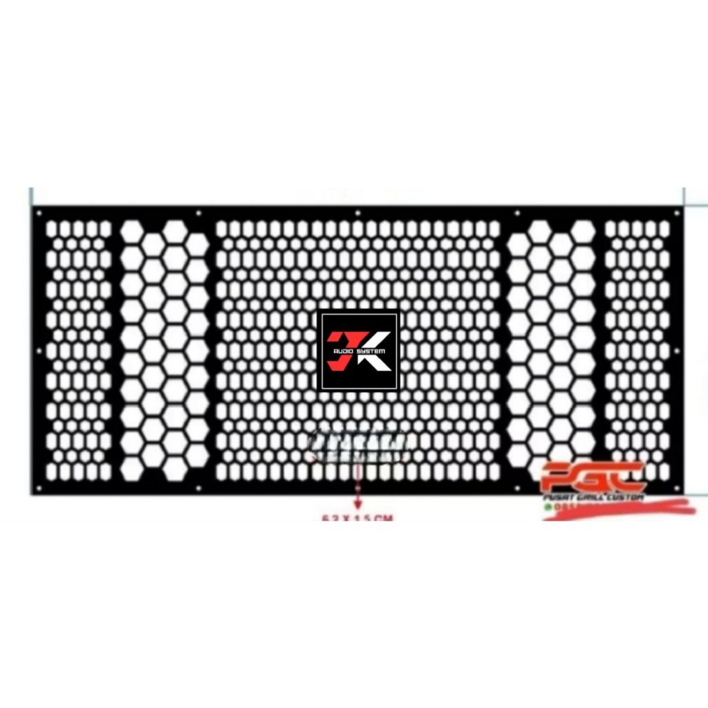 Jual GRILL SOUND PLAT BESI CUSTOM | Shopee Indonesia