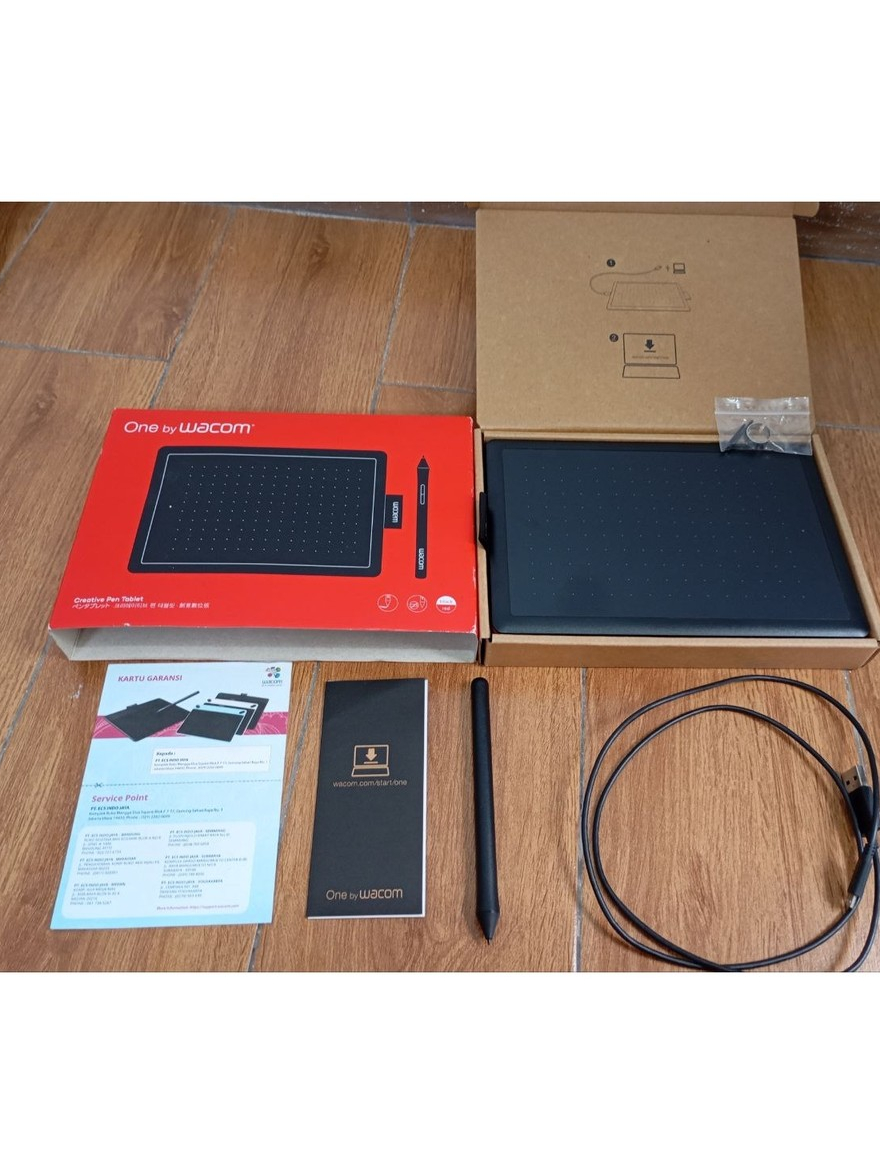 Jual Wacom One Small CTL-472 Drawing Pen tablet Original (Second) | Shopee Indonesia
