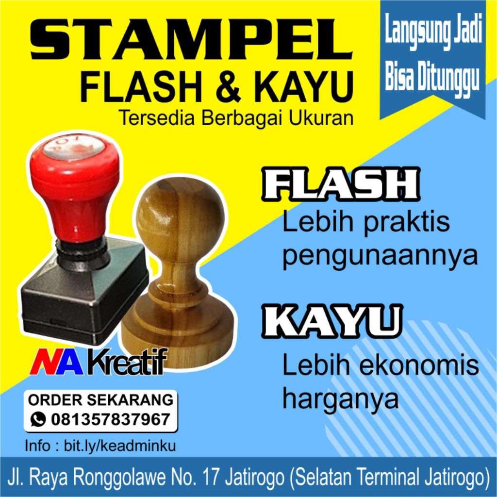 Jual Stampel Flash Berbagai Ukuran / Stempel Otomatis | Shopee Indonesia