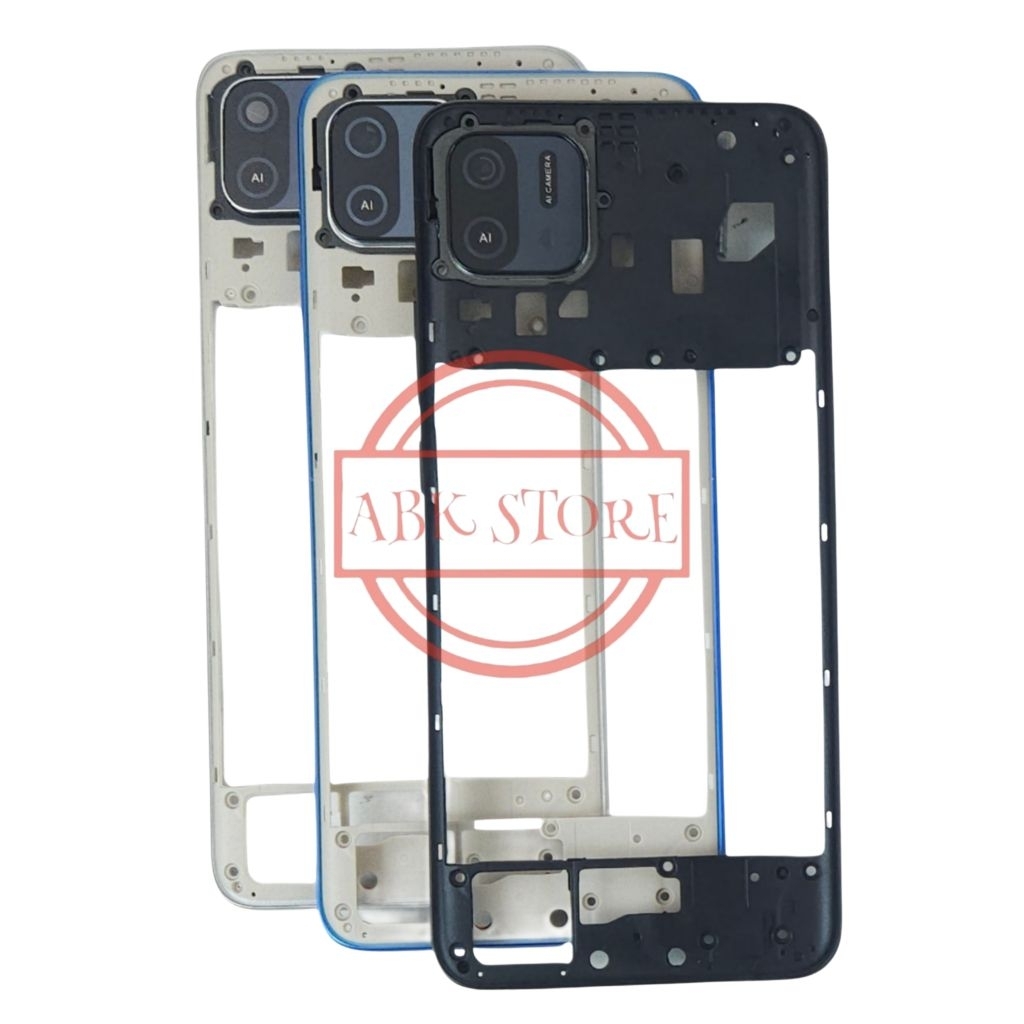 Jual MIDDLE FRAME - TULANG TENGAH BEZEL FOR OPPO A16K / A16E BEZZEL ...