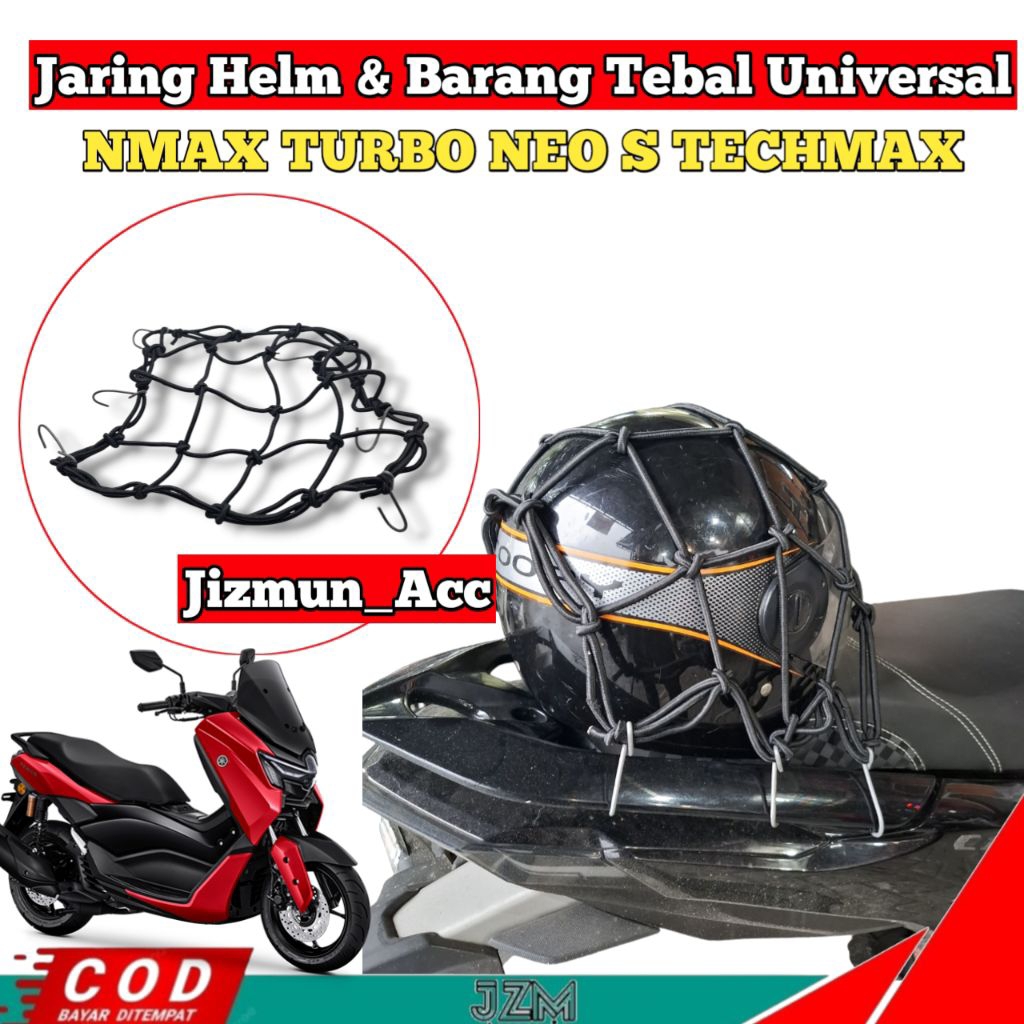 Jual Jaring HELM MOTOR NMAX TURBO NEO S TECHMAX LEXI FREEGO MIO VARIO ...
