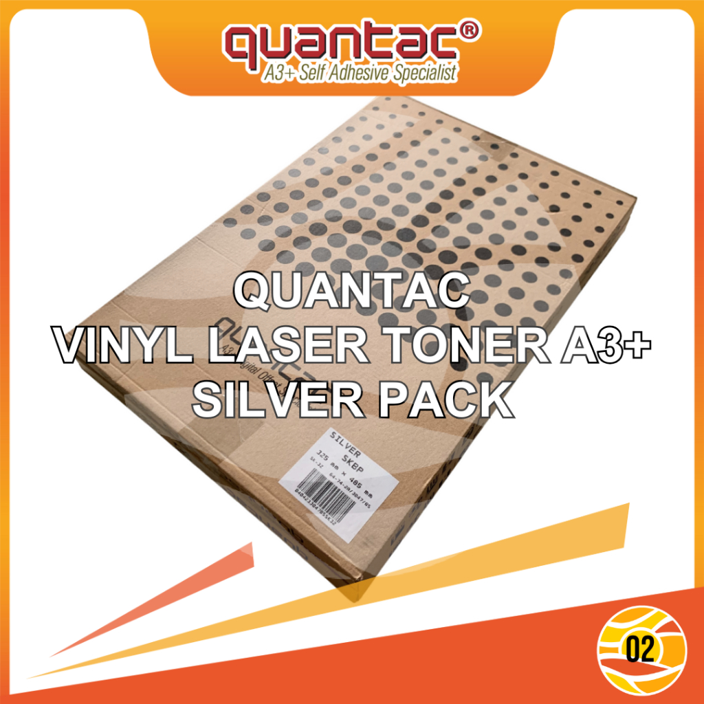 Jual Quantac Sticker VInyl A3+ Metalize Silver | Gold Bright | Matte ...