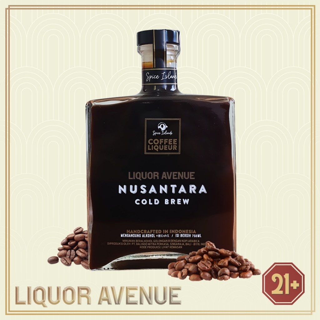 Jual NUSANTARA Cold Brew Coffee Liqueur 750ml | Shopee Indonesia