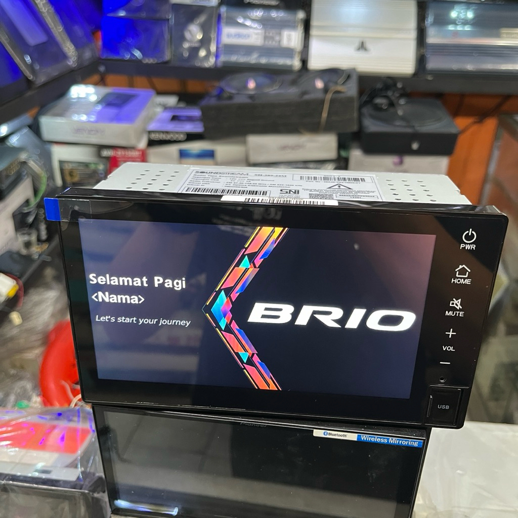 Jual Head unit Brio 2024 E satya 7 inch Original | Shopee Indonesia