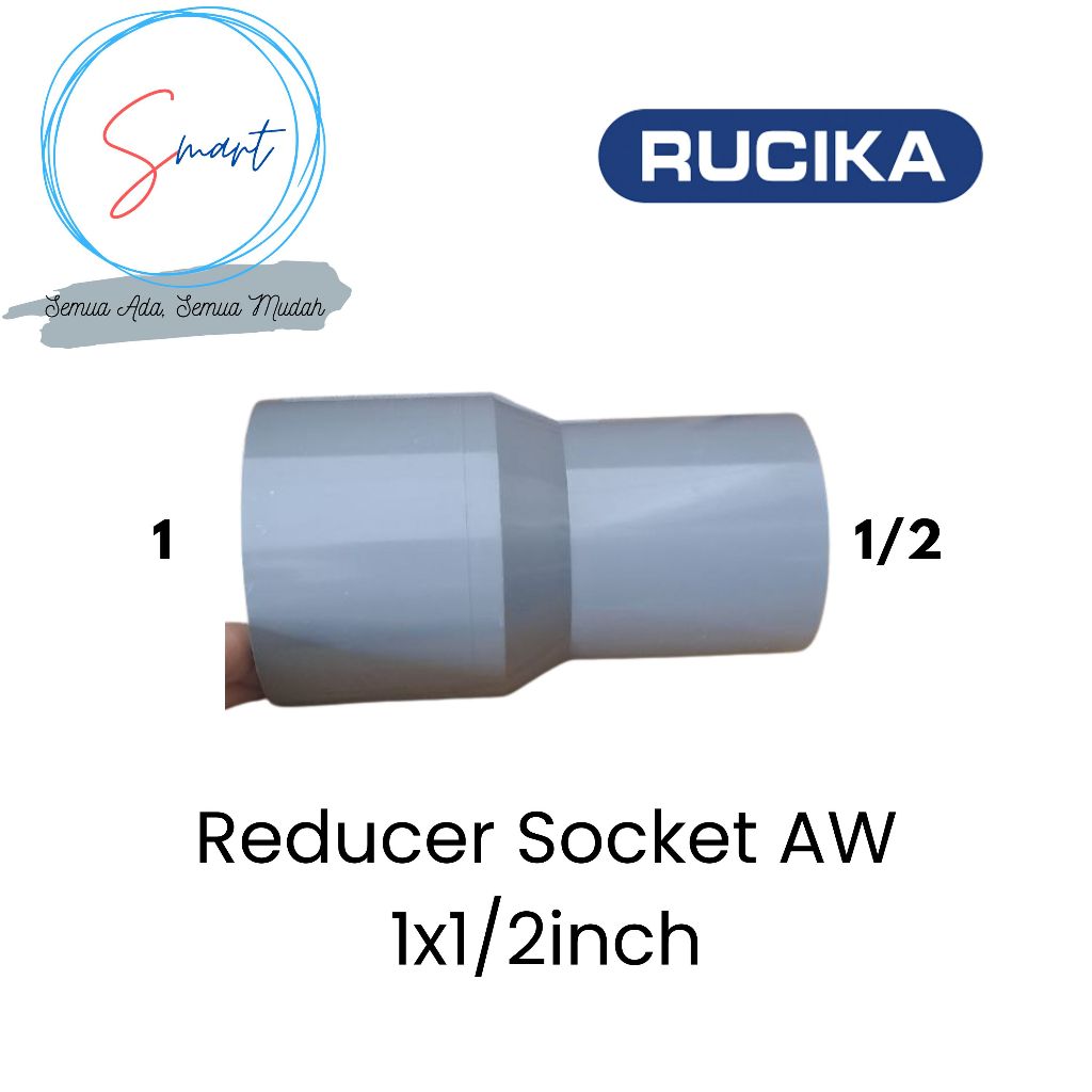 Jual RUCIKA Reducer Socket AW 1 x 1/2 Inch R Sock Sambungan Fitting ...