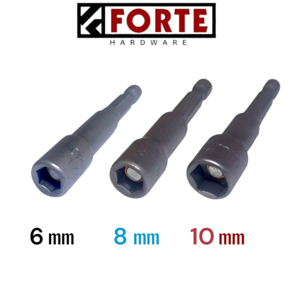 Jual Mata Bor Sock MAGNET 6, 8, 10, 12 mm / Mata Bor Kunci Sok Baut ...