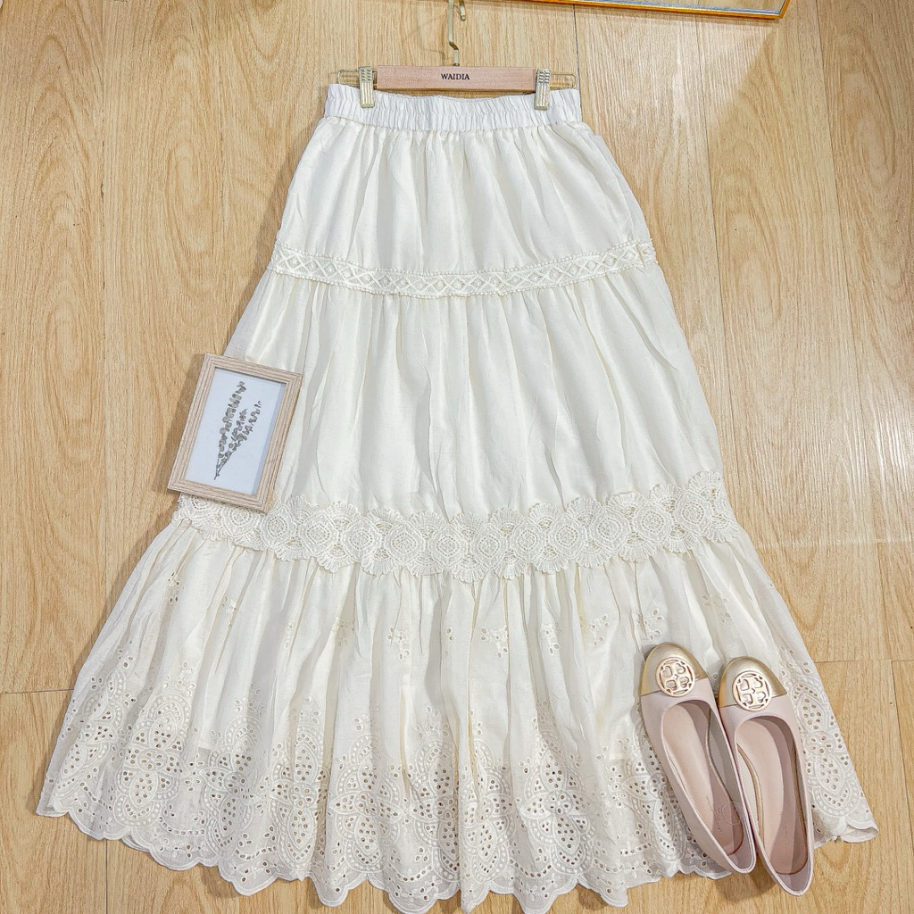 Jual WAIDIA - SHIREN SKIRT ROK KATUN ROK KATBOL ROK KATUN BOLONG ROK ...