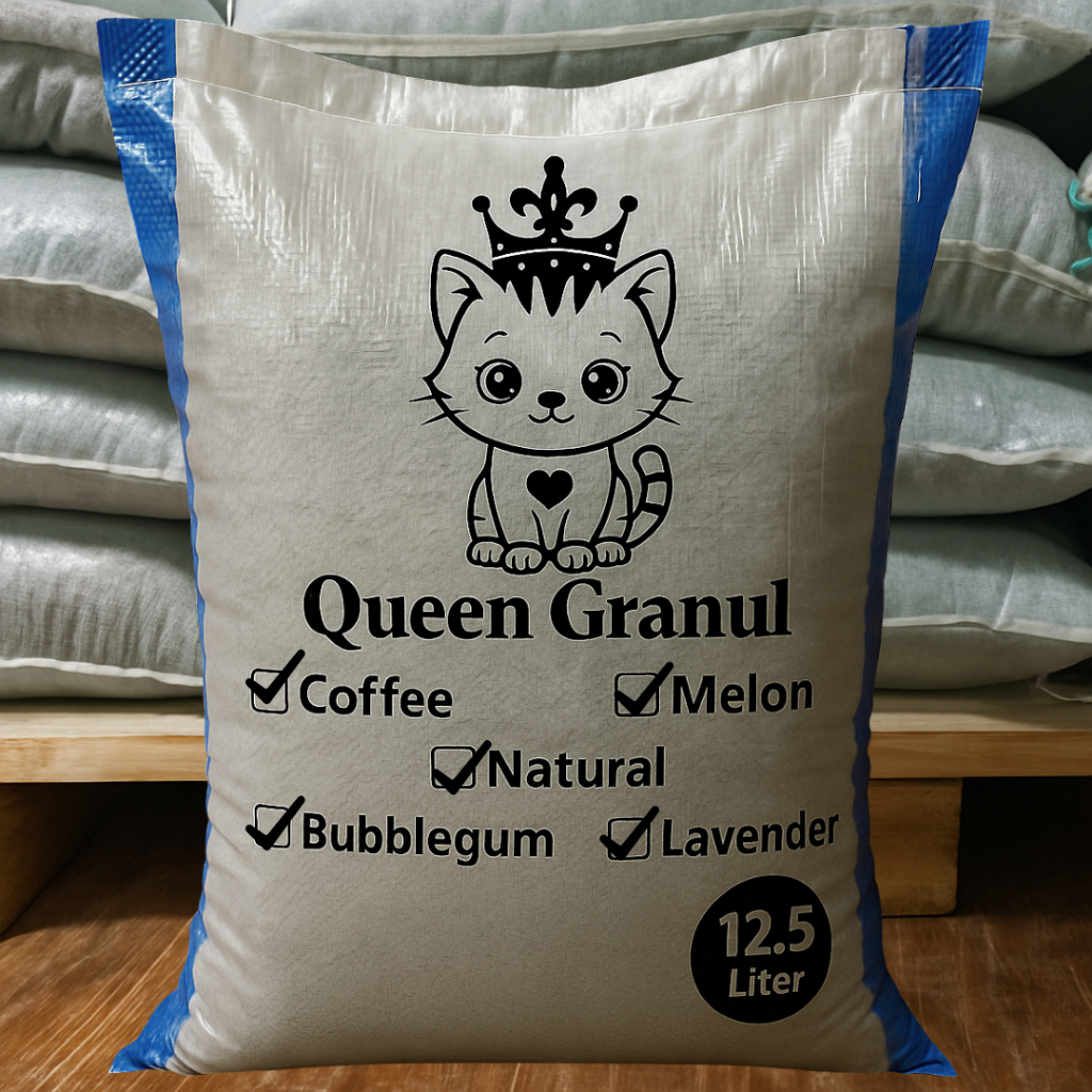 Jual Queen Granul – Pasir Kucing Wangi Gumpal 12,5 L (Coffee, Melon ...