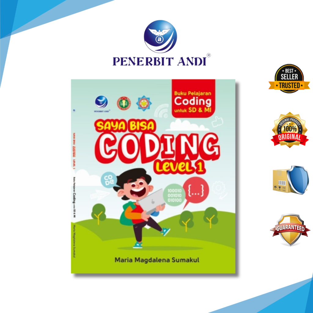 Jual Penerbit Andi Buku Pelajaran Coding Untuk SD Dan MI: Saya Bisa Coding | Shopee Indonesia