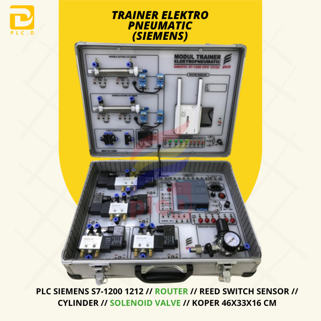 Jual Elektropneumatic PLC Siemens Training Kit | Shopee Indonesia
