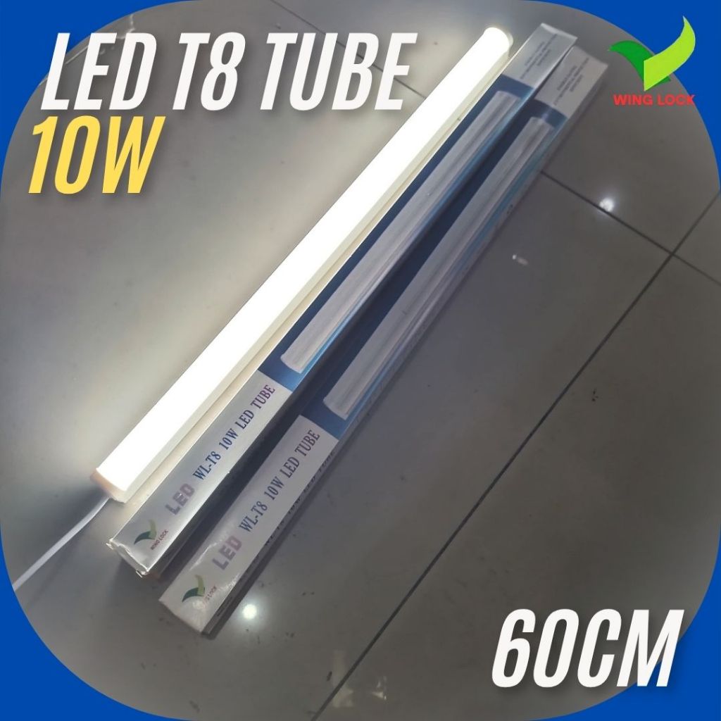 Jual LAMPU LED T8 60cm 10watt PUTIH LAMPU SET T8 10 WATT LED LAMPU LED ...