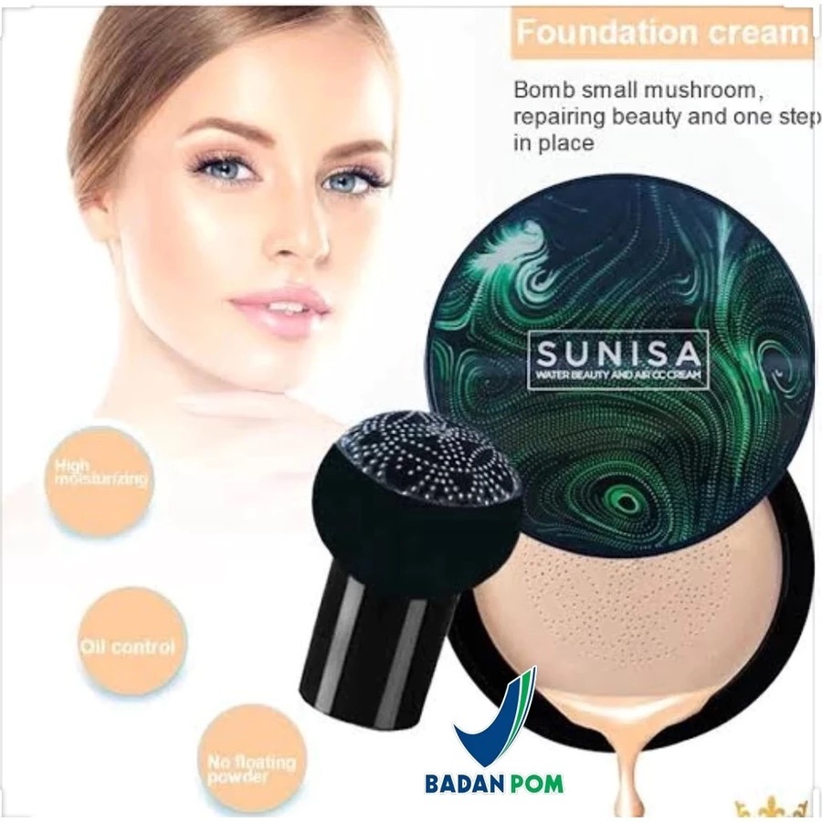 Jual Air Cushion 20g – Bedak BB & CC Cream Waterproof | Foundation Glowing & Tahan Lama | Sunisa ...