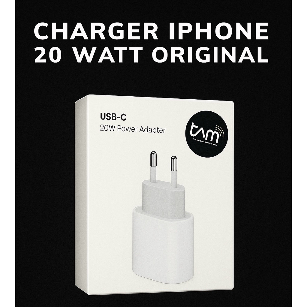 Jual ADAPTOR USB-C CHARGER IPHONE ORIGINAL 20W/25W FAST CHARGING ...