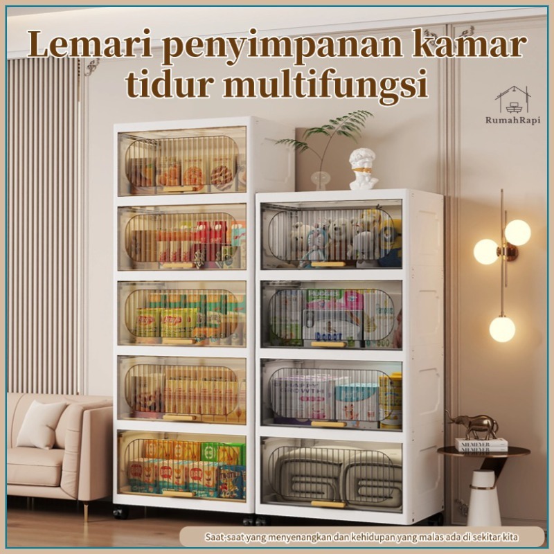 Jual Raja Lemari storage Bebas Instalasi/Storage box Kapasitas Super ...