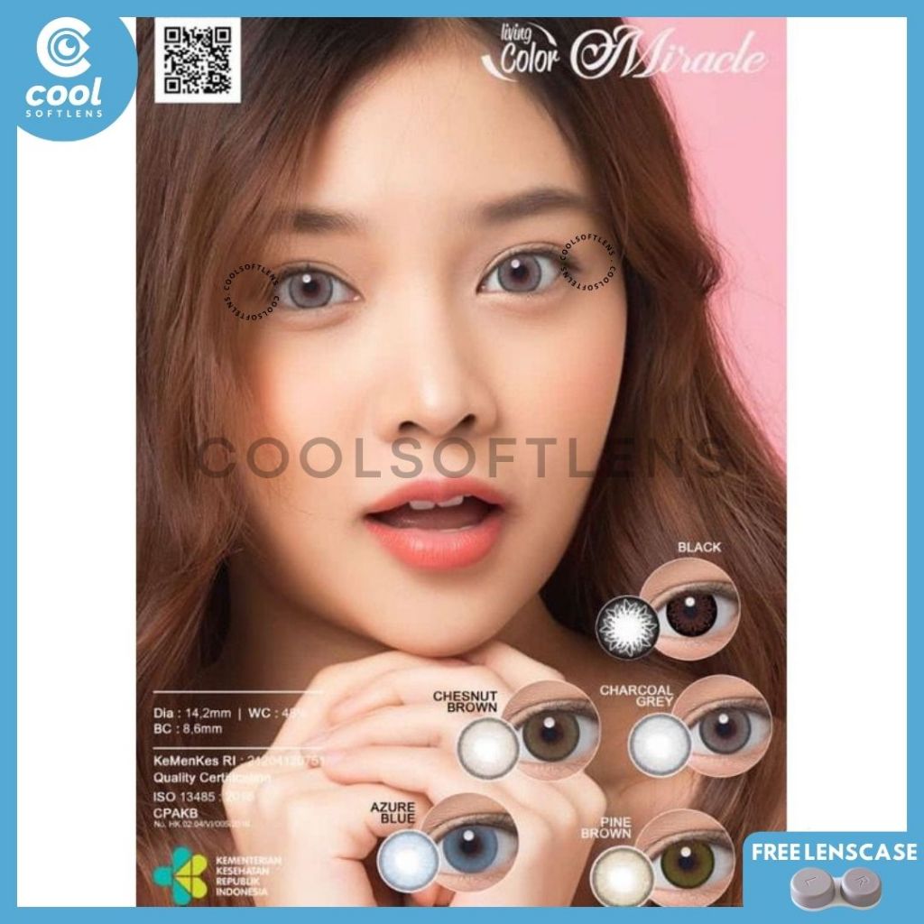 Jual Softlens MIRACLE 14,2 MM Normal & Minus (-0,50 S/D -6,00) By ...