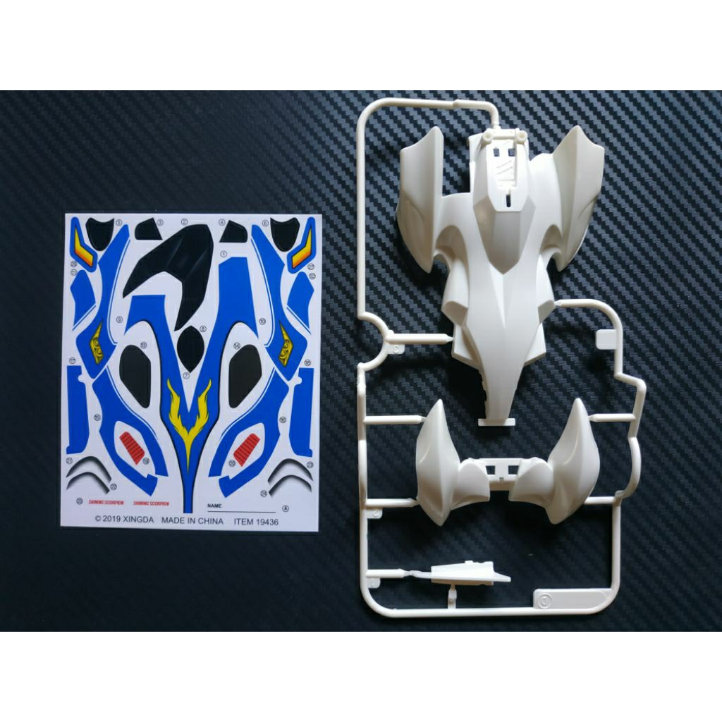 Jual Tamiya Body Shining Scorpion Super 2 Chassis - Rep | Shopee Indonesia