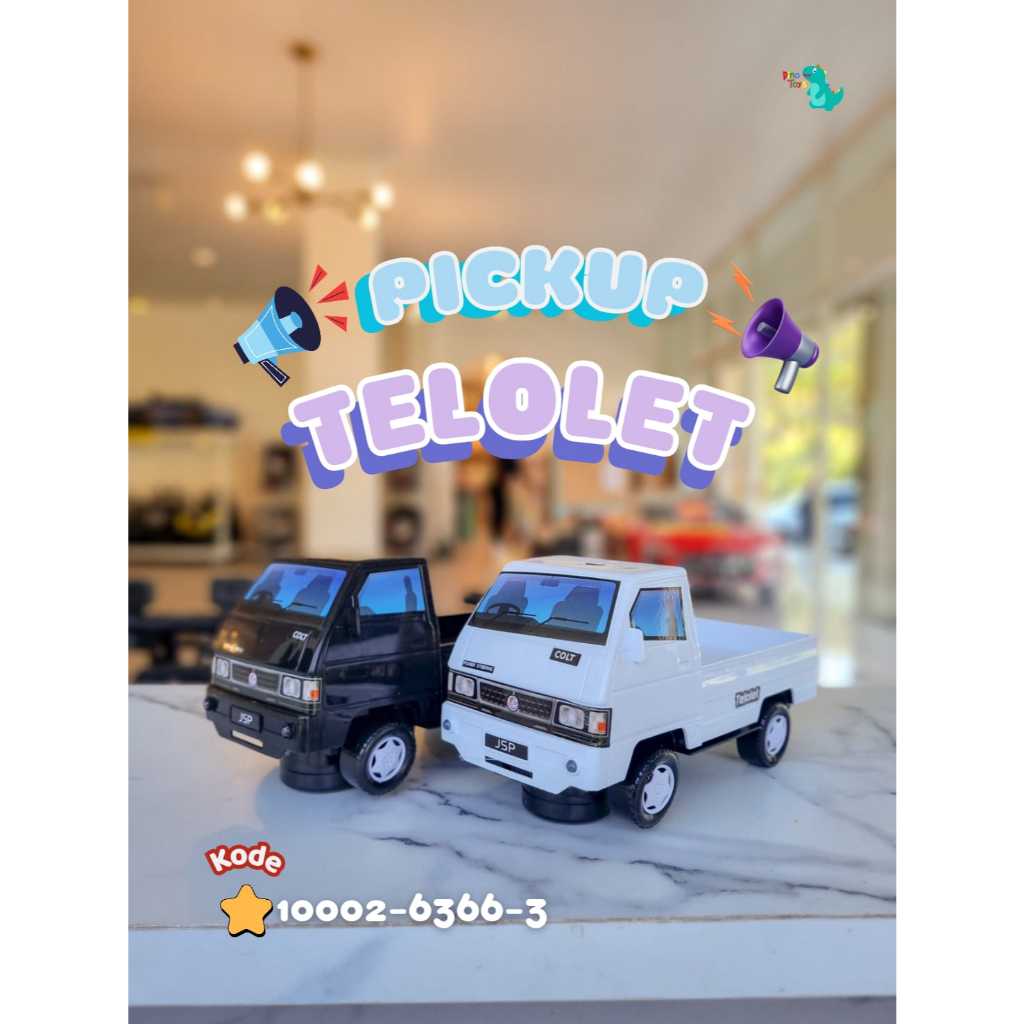 Jual Miniatur Mobil Pickup L300 Bisa Jalan Bump And Go Ada Lampu Dan ...