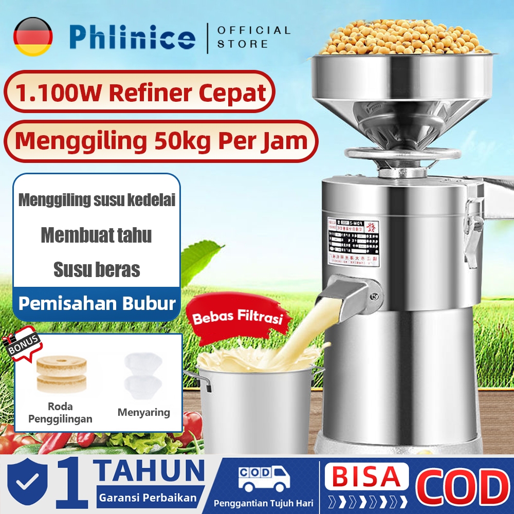 Jual Phlinice Mesin susu kedelai, toko sarapan komersial, penggiling ...