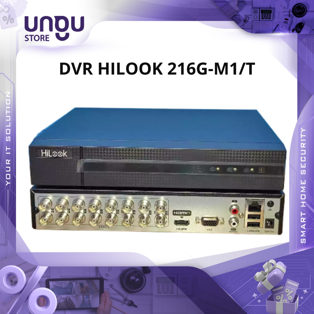Jual DVR Hilook 16 Channel 2MP DVR 216G-M1/T Hilook By Hikvision 16CH ...