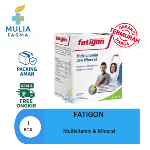 Jual Fatigon untuk Meningkatkan Daya Tahan Tubuh (1BOX 60 KAPLET ...