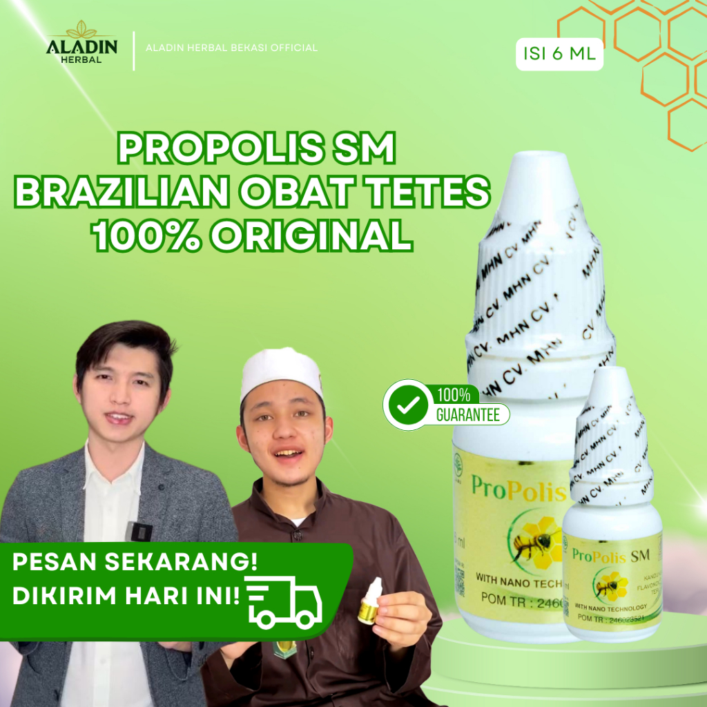 Jual Propolis Sm Brazilian 100% Asli Original Obat Tetes Berkhasiat ...