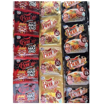 Jual BON CABE SACHET / 1 RENCENG ISI 12 PCS | Shopee Indonesia