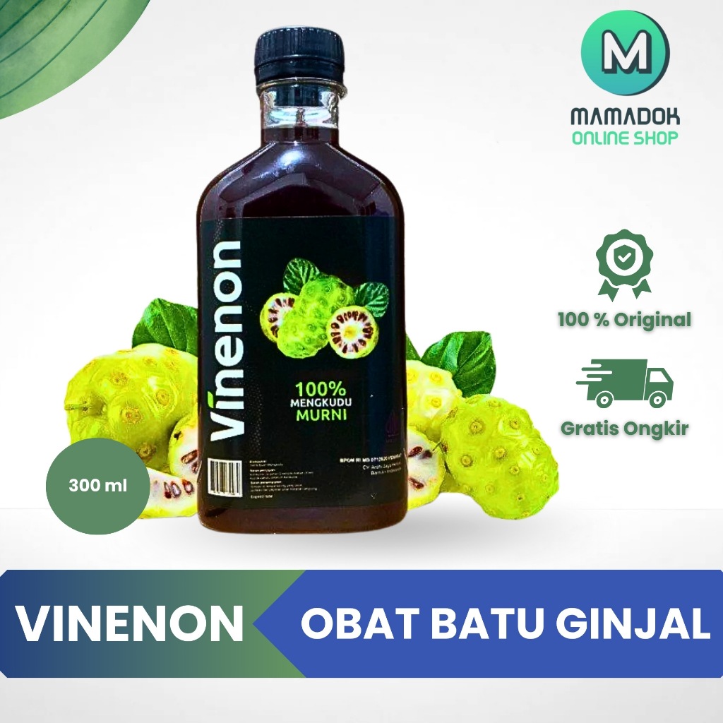 Jual Vinenon Cuka Mengkudu untuk Hancurkan Batu Ginjal dan Menormalkan ...