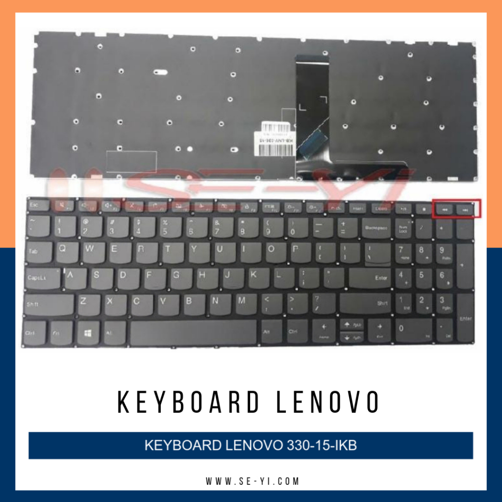 Jual Keyboard Lenovo ideapad 330-15AST 330-15IGM 330-15IKB ( Tombol ...