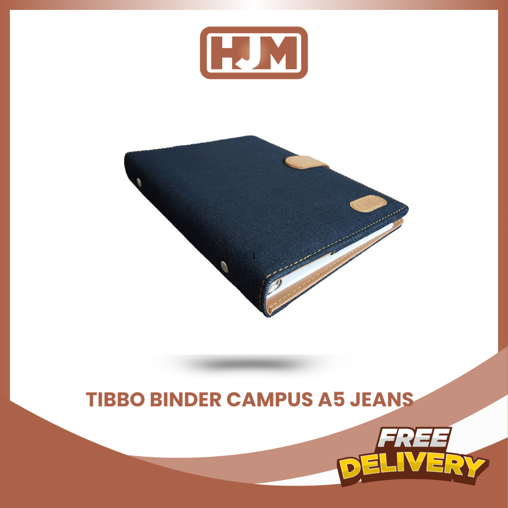 Jual TIBBO AGENDA / BINDER CAMPUS / KAMPUS A5 LOOSE LEAF JINS JEANS ...