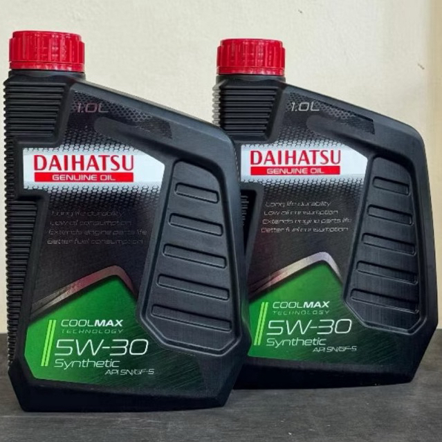 Jual Daihatsu Genuine Oil DGO 1L 5W-30 Synthetic API SN/GF 5 ORIGINAL ...