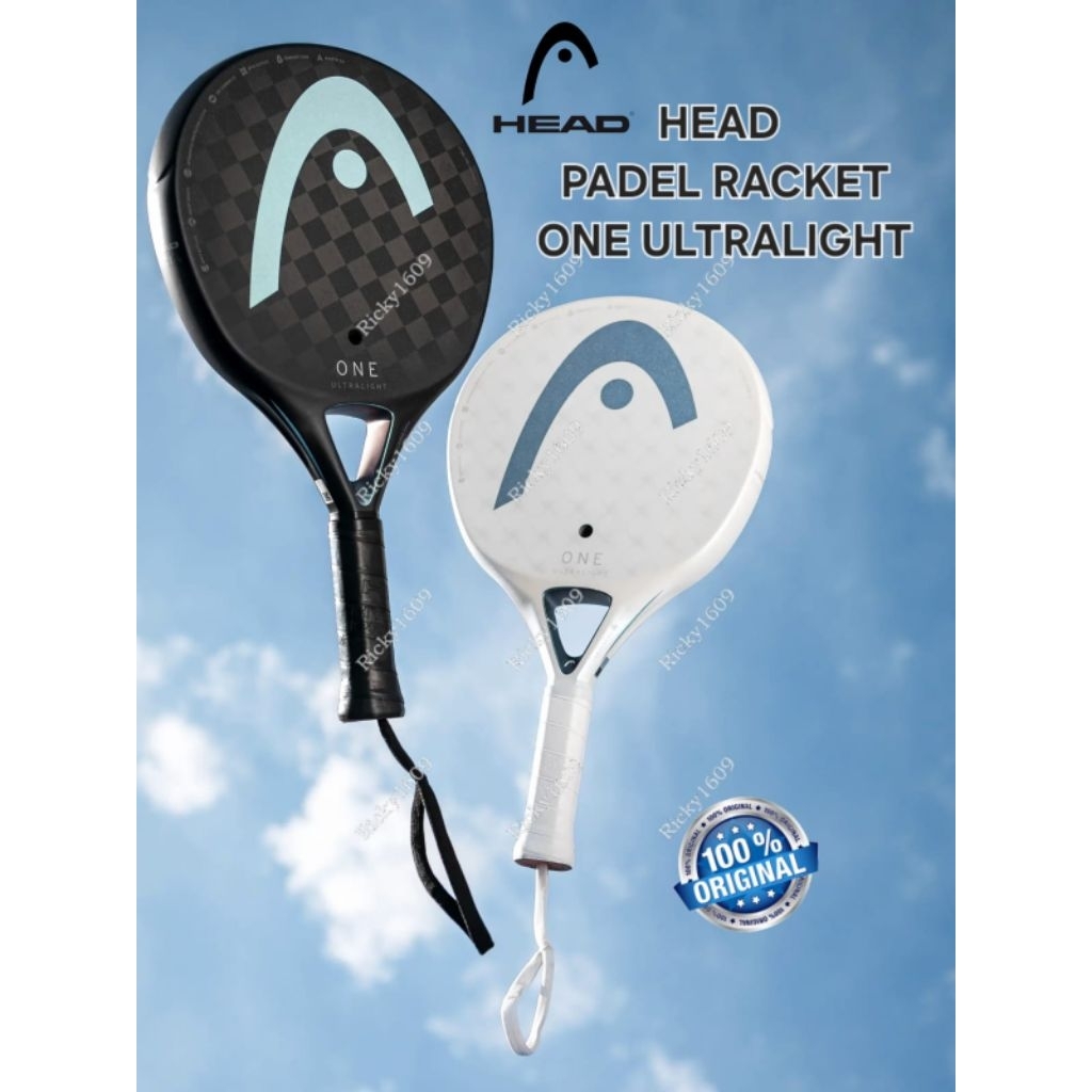 Jual HEAD PADEL RACKET ONE ULTRALIGHT WHITE - HEAD PADEL ONE ULTRALIGHT ...
