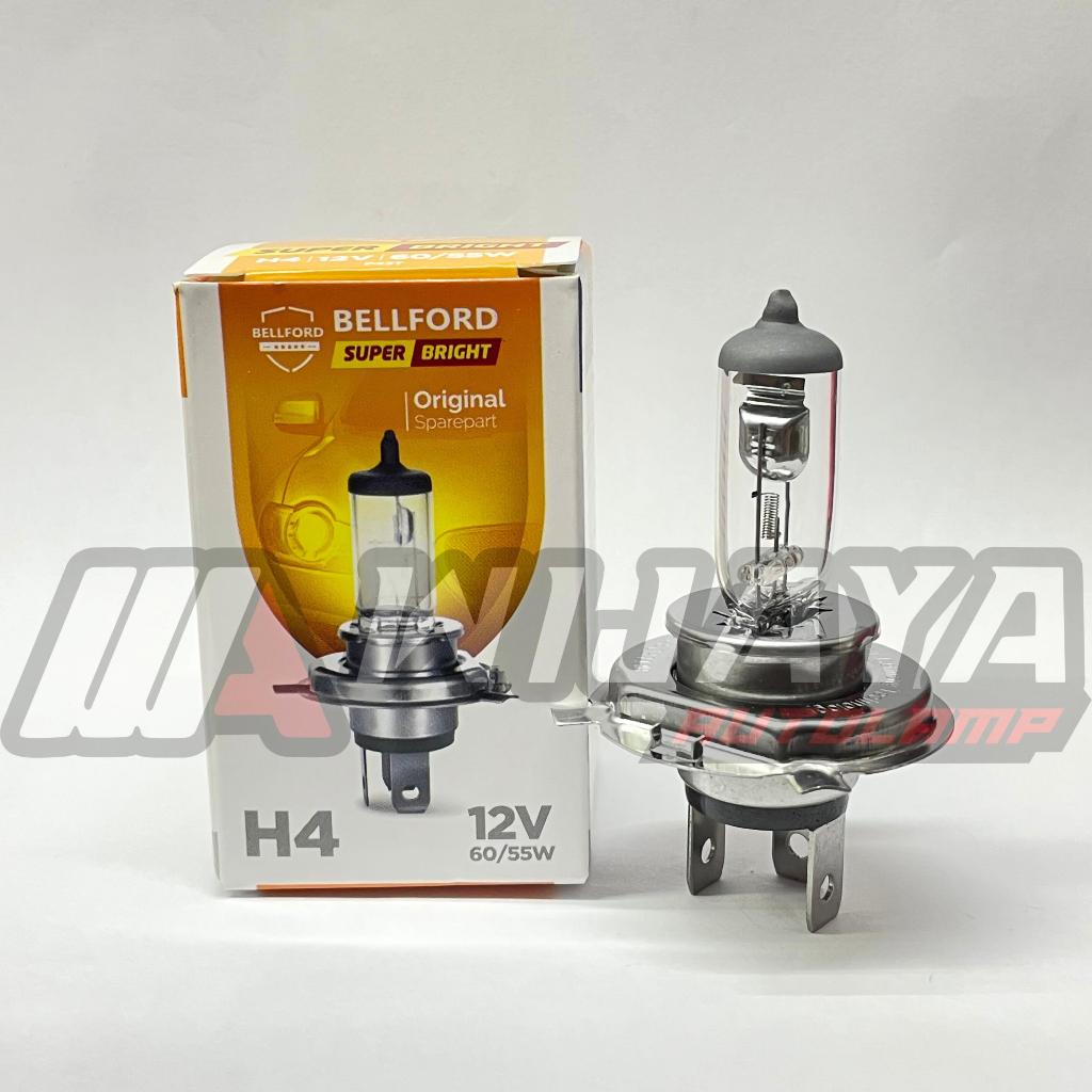 Jual BOHLAM HALOGEN H4 12 VOLT 60/55 WATT SUPER BEAM BELLFORD | Shopee ...
