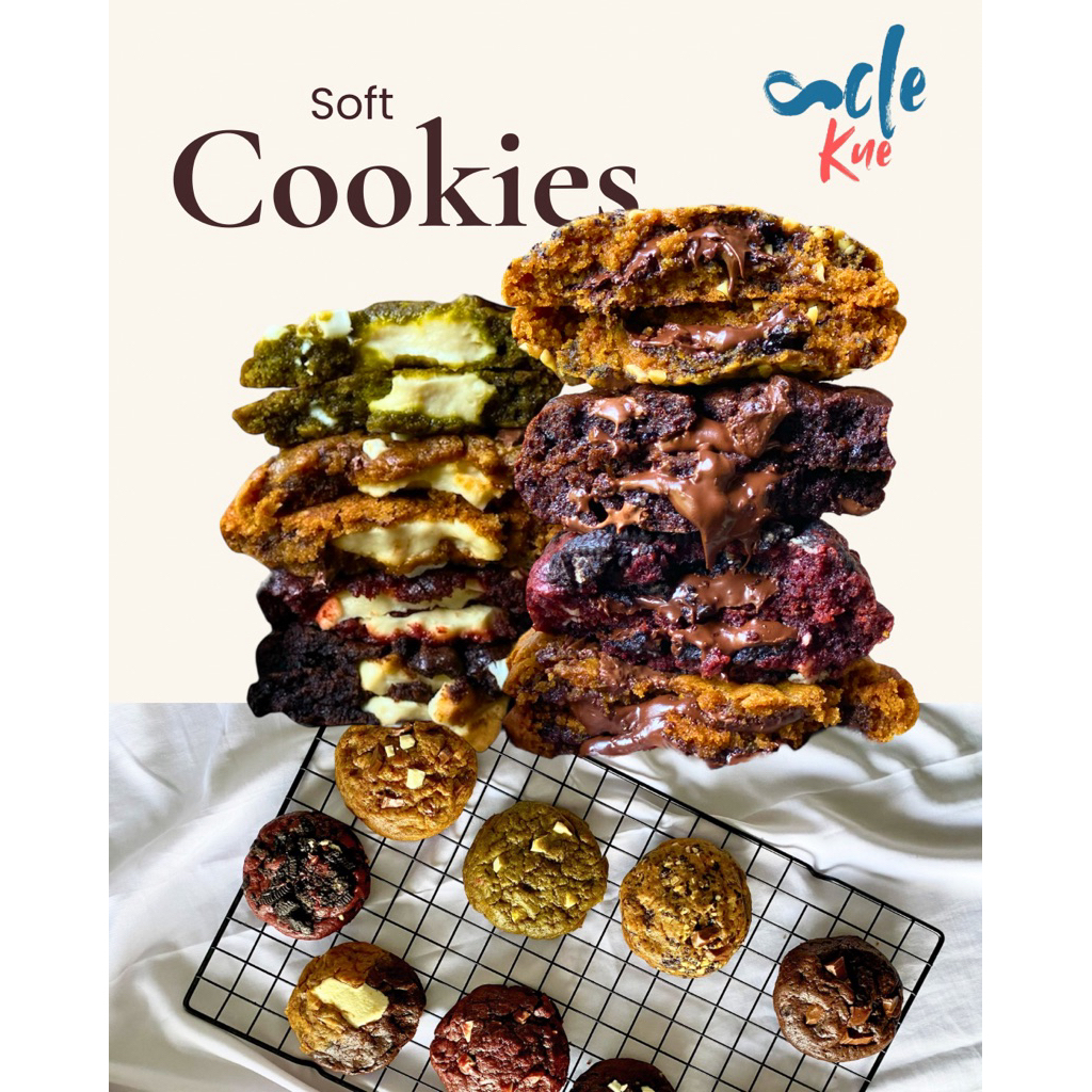 Jual Soft Cookies BELI 5 GRATIS 1 (50gr) by uncle.kue | Shopee Indonesia