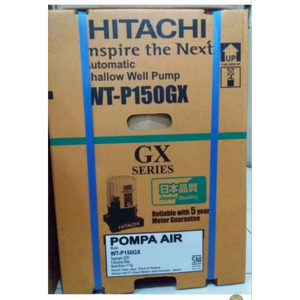Jual Pompa Air Hitachi WTP150GX Pompa Pendorong Hitachi WTP 150GX ...