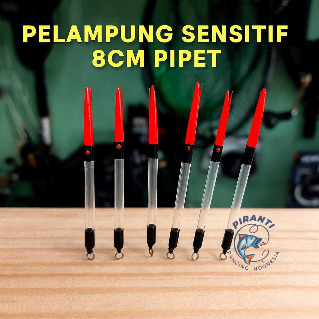 Jual Pelampung Pancing Super Sensitif Pipet 8cm | Shopee Indonesia