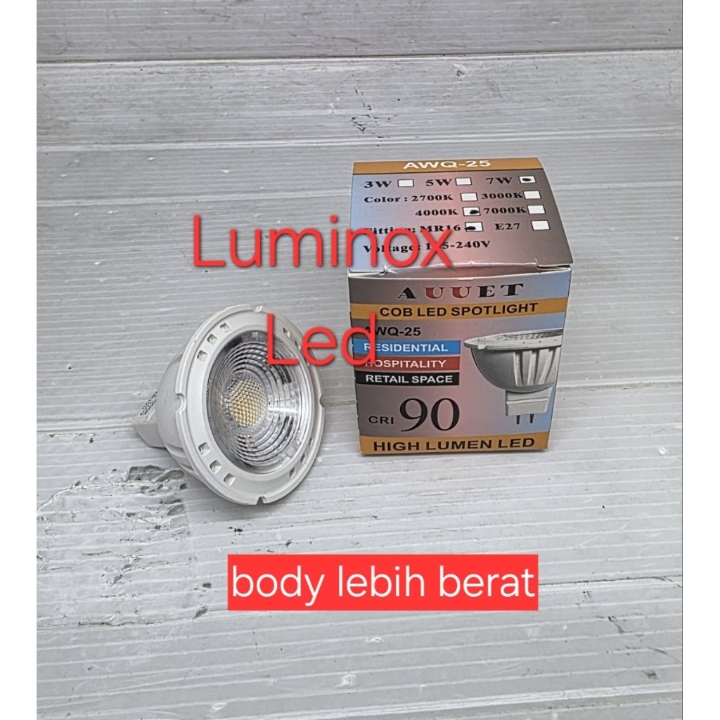 Jual spot light halogen mr16 led 7 w 7watt halogen tembak mr16 led 7 ...