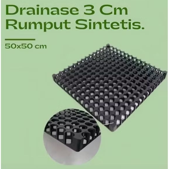Jual DRAINASE CELL UKURAN 50CM X 50CM (UTUH) BUKAN RAKITAN TEBAL 3 CM ...