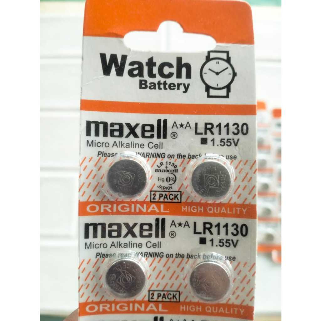 Jual BATTERY/BATRAI /BATERAI LR1130 LITHIUM BATTERY (CMS) | Shopee ...