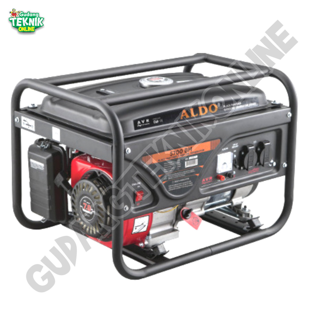 Jual Genset 3600Watt ALDO 5700BM BLACK PANTHER / Power Generator Genset ...