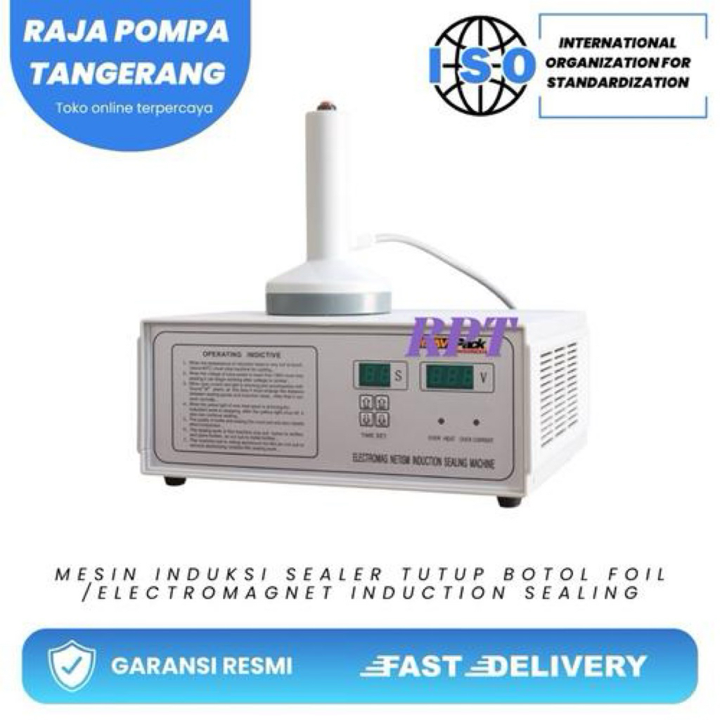 Jual Mesin Induksi Sealer Tutup Botol Foil /Electromagnet Induction ...