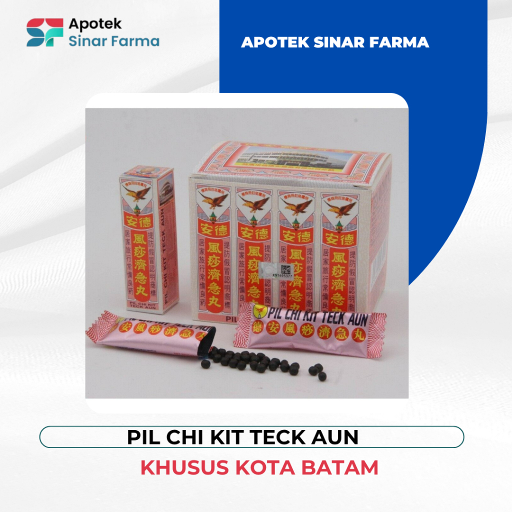 Jual pil chi kit teck aun / Chi-kit teck auin pilis per pcs | Shopee ...