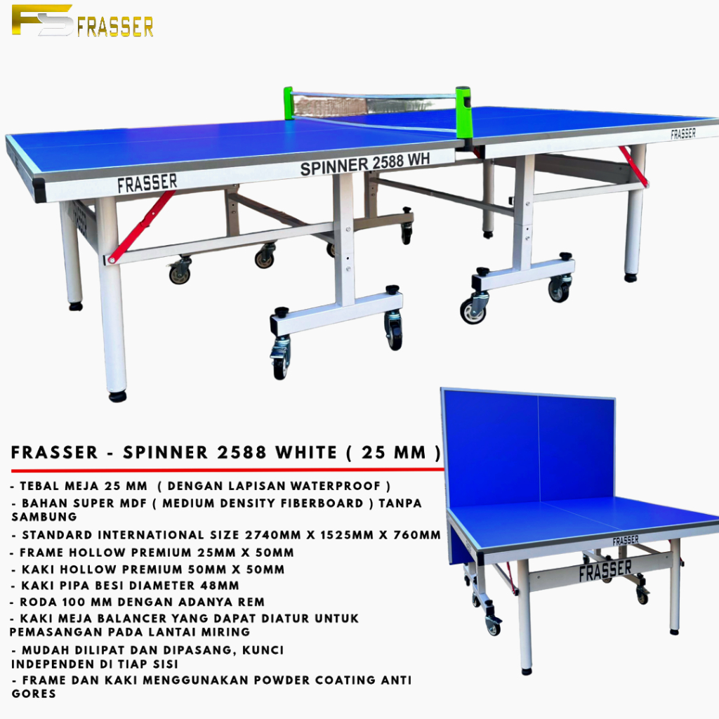 Jual Frasser Tenis Meja Table Tennis Meja Pingpong MJPP 01 MITRA | Shopee Indonesia