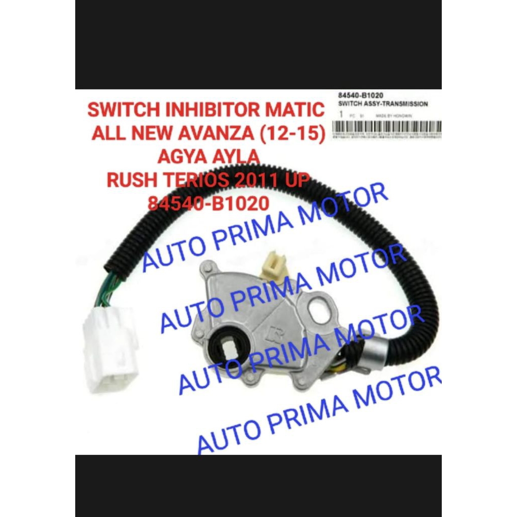 Jual SWITCH INHIBITOR MATIC ALL NEW AVANZA 2012-2015 AGYA AYLA RUSH ...